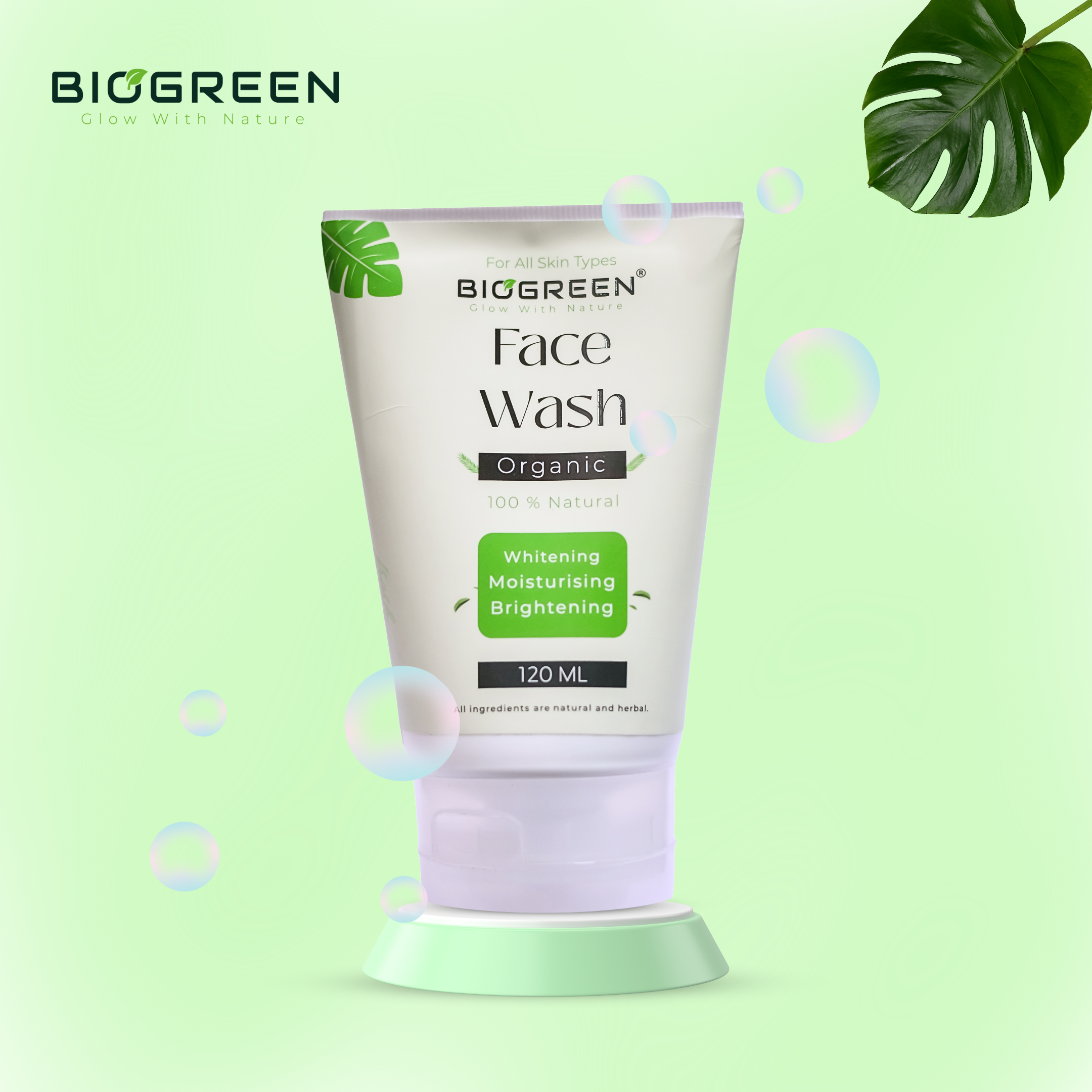 Face Wash Organic – BioGreen🌿 Pure. Effective. Natural. 🌿